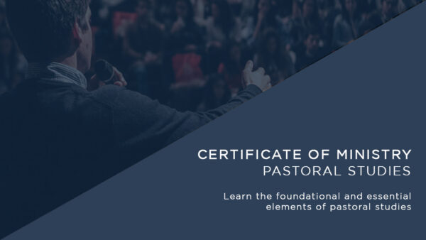 Pastoral Studies – Eagle Worldwide Training